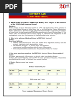 Summary A Brief History of Modern India by Rajiv Ahir Spectrum | PDF