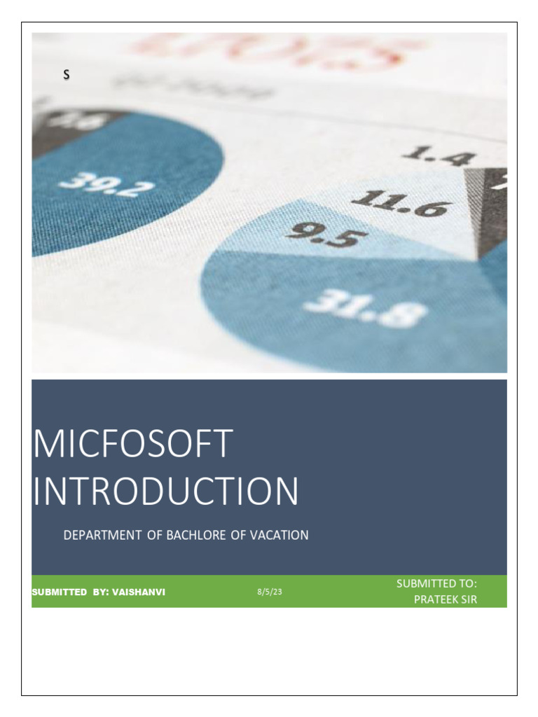 Vaishanvi B.voc Computer Batch 1st PDF | PDF | Microsoft Word | Computing