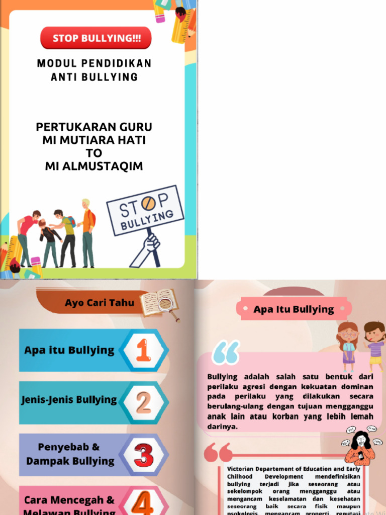 Modul Bullying MI MH to Almstqm | PDF