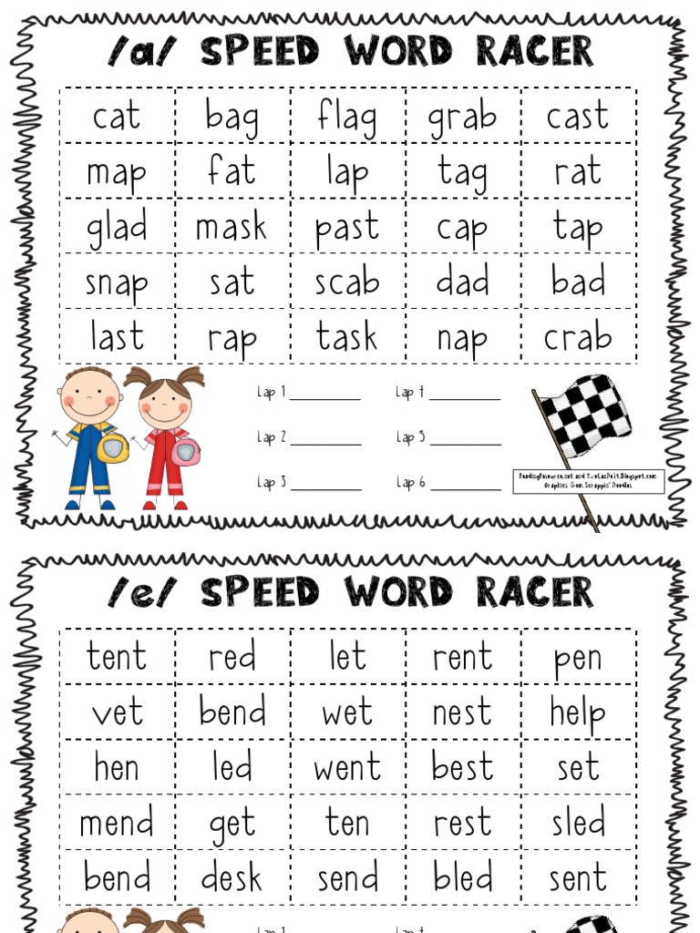 Speed Word Racer: Vocabulary Game | PDF