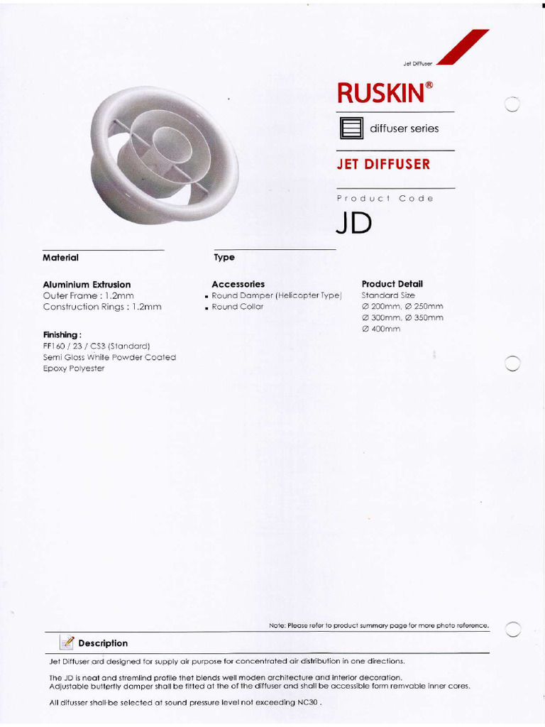 12 Jet Diffuser | PDF