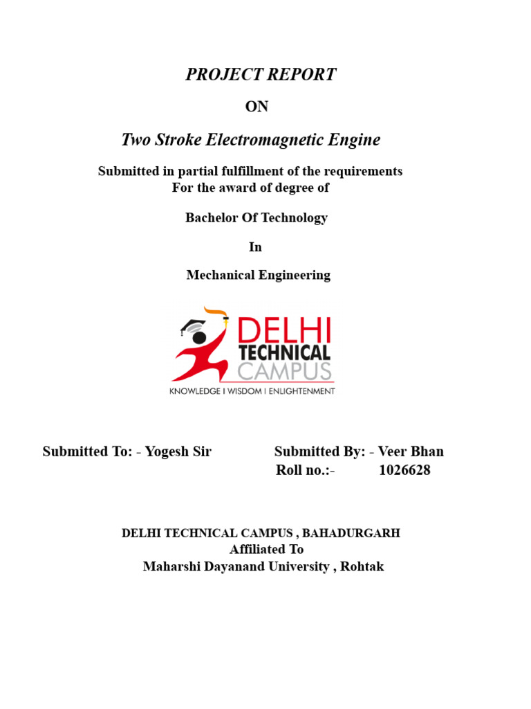 PROJECT FILE Front Page - Veerbhan | PDF