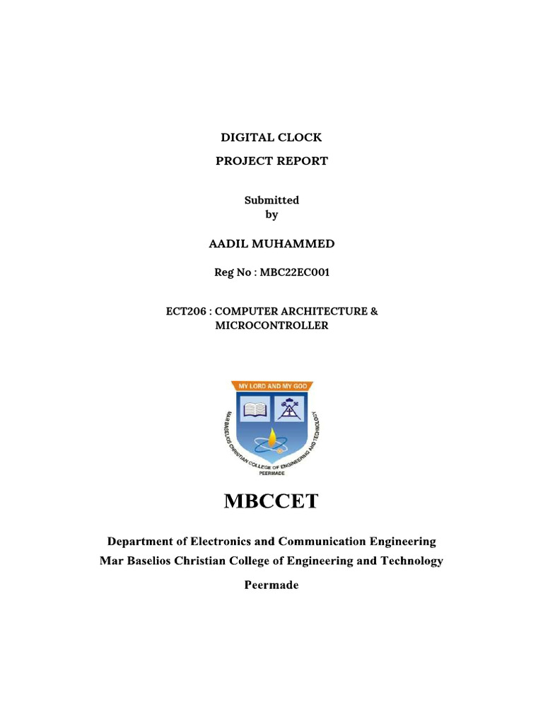 Project Report Aa | Download Free PDF | Computer Engineering | Electronics