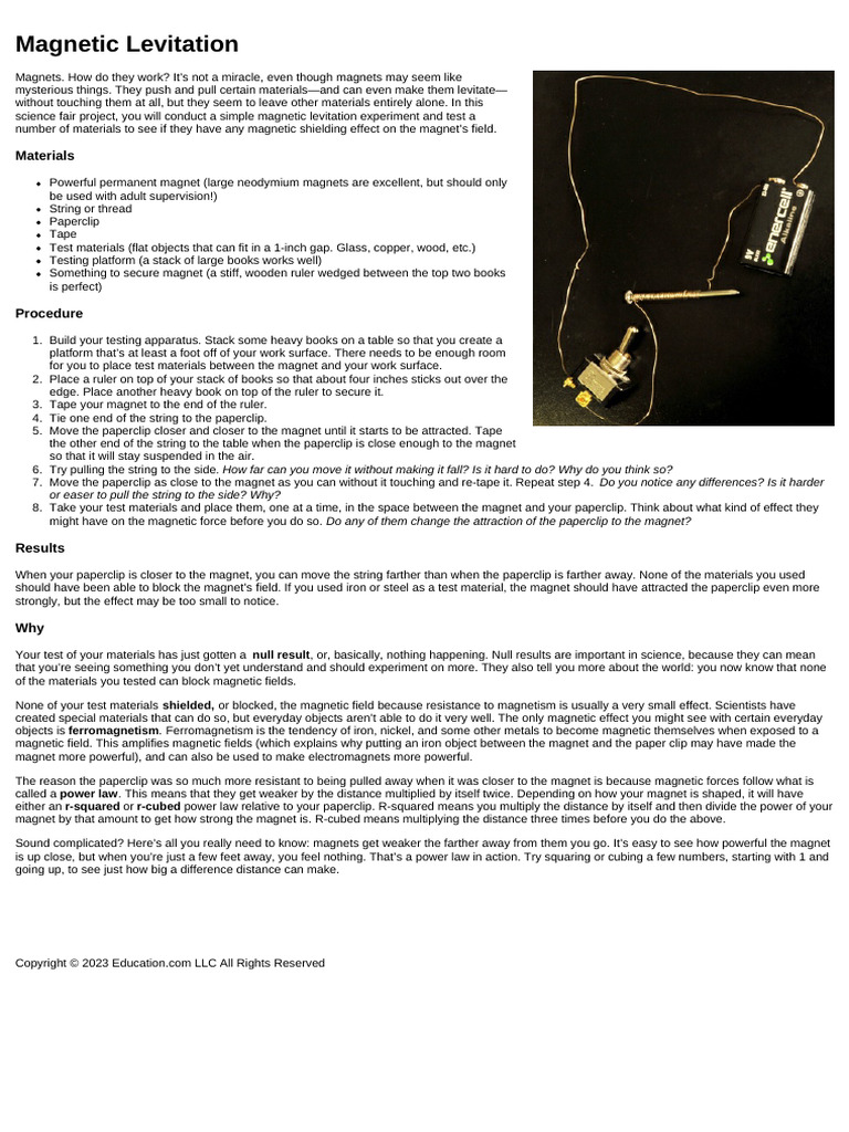 Magnetic Force Powerful Gravity | PDF | Magnet | Magnetism