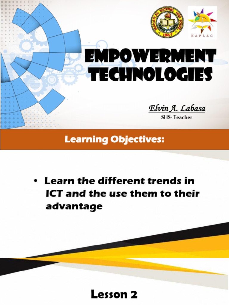 2.0 Lesson 2 Trends in Ict (1) | PDF | Mobile Device | Popular Culture ...