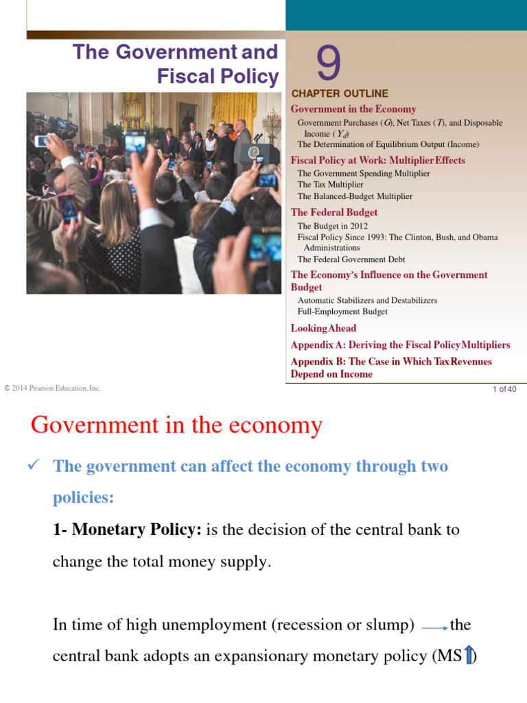 Chapter 9 1st Part | PDF | Fiscal Policy | Fiscal Multiplier