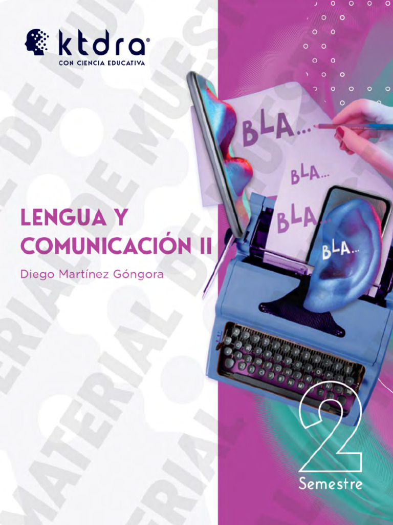 Lengua y Comunicacion II Muestra 1600 PDF - Gdrive.vip | PDF