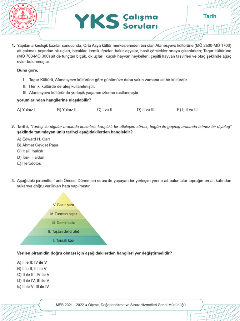 YKS Tarih | PDF