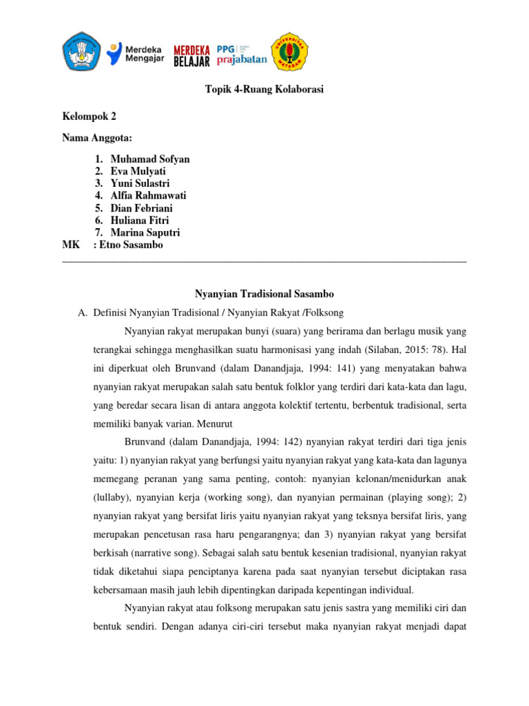 Topik 4-Ruang Kolaborasi-Kelompok 2 | PDF