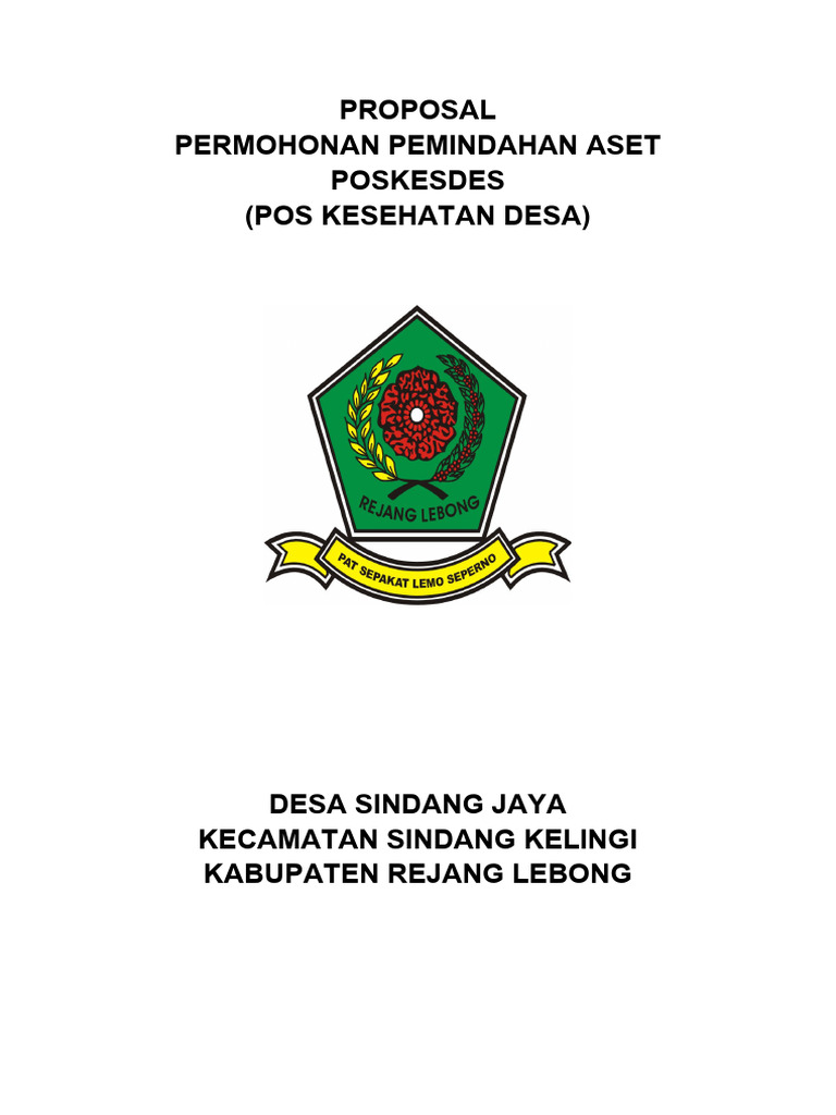Proposal Poskesdes | PDF