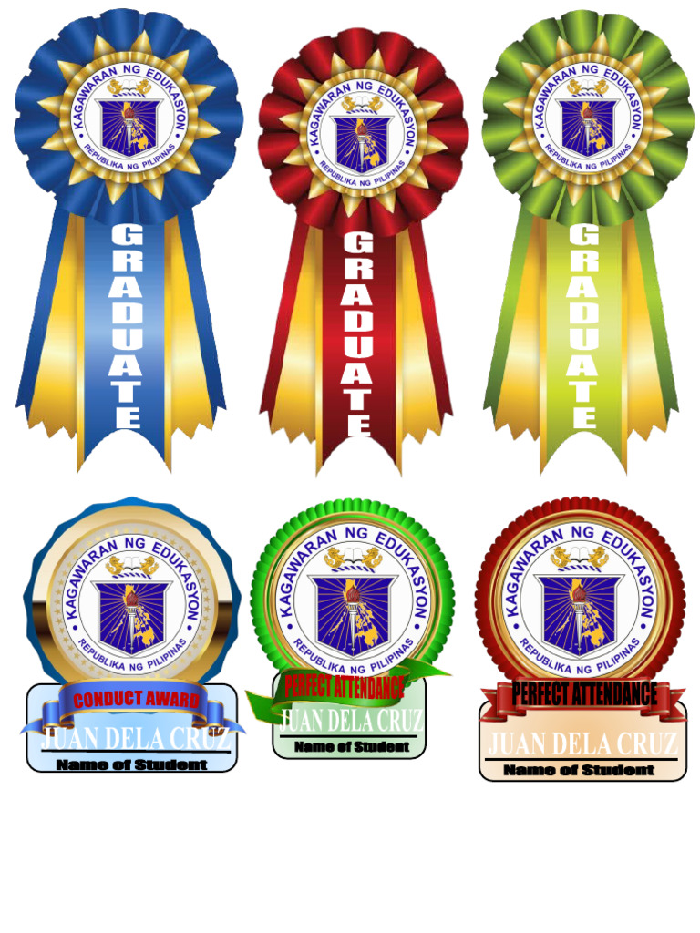 For Free RIBBONS and Certificates | PDF