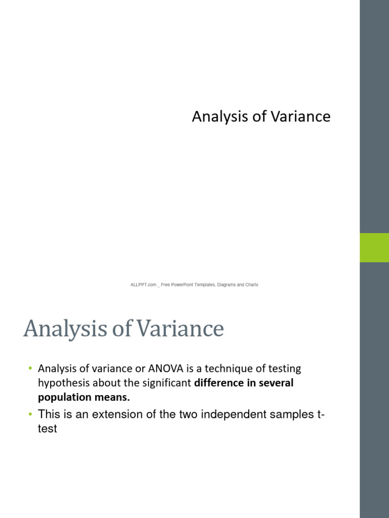 ANOVA | PDF | Analysis Of Variance | F Test ANOVA | PDF | Analysis Of Variance | F Test