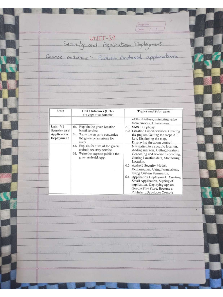 Mad Unit 6 Notes | PDF