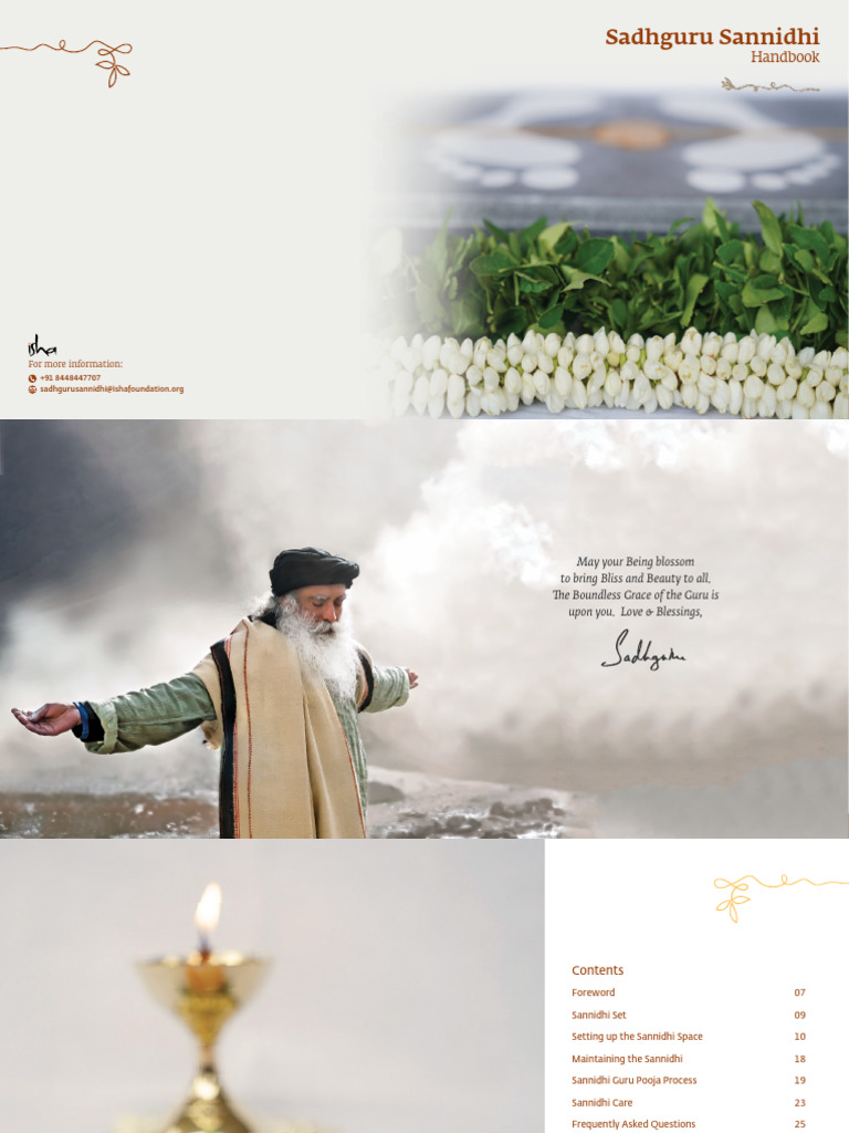 Sadhguru Sannidhi Setup Guide | PDF