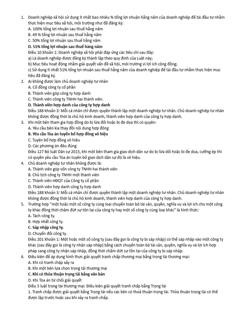 LKD ôn tập | PDF