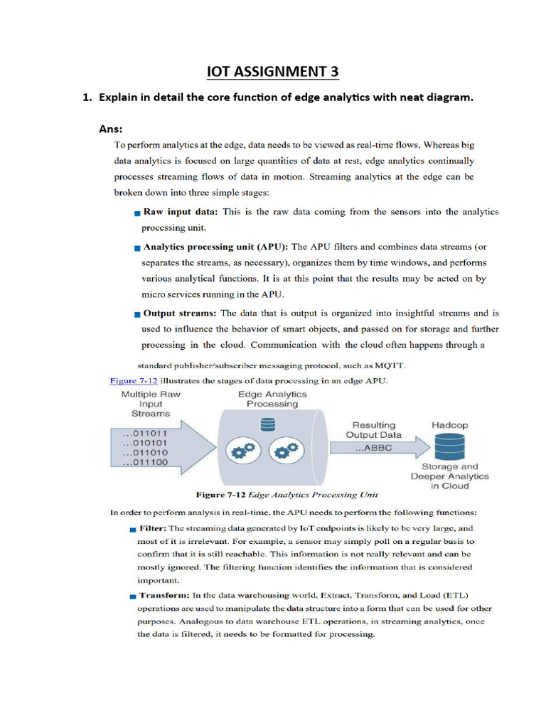 Iot Assignment 3 | PDF | Arduino | Analog To Digital Converter
