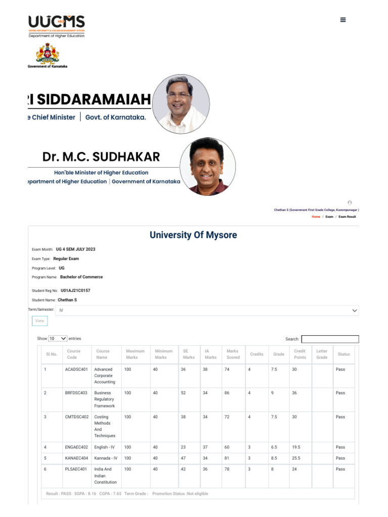 UUCMS Unified University College Management SystemHQ6VR4 | PDF