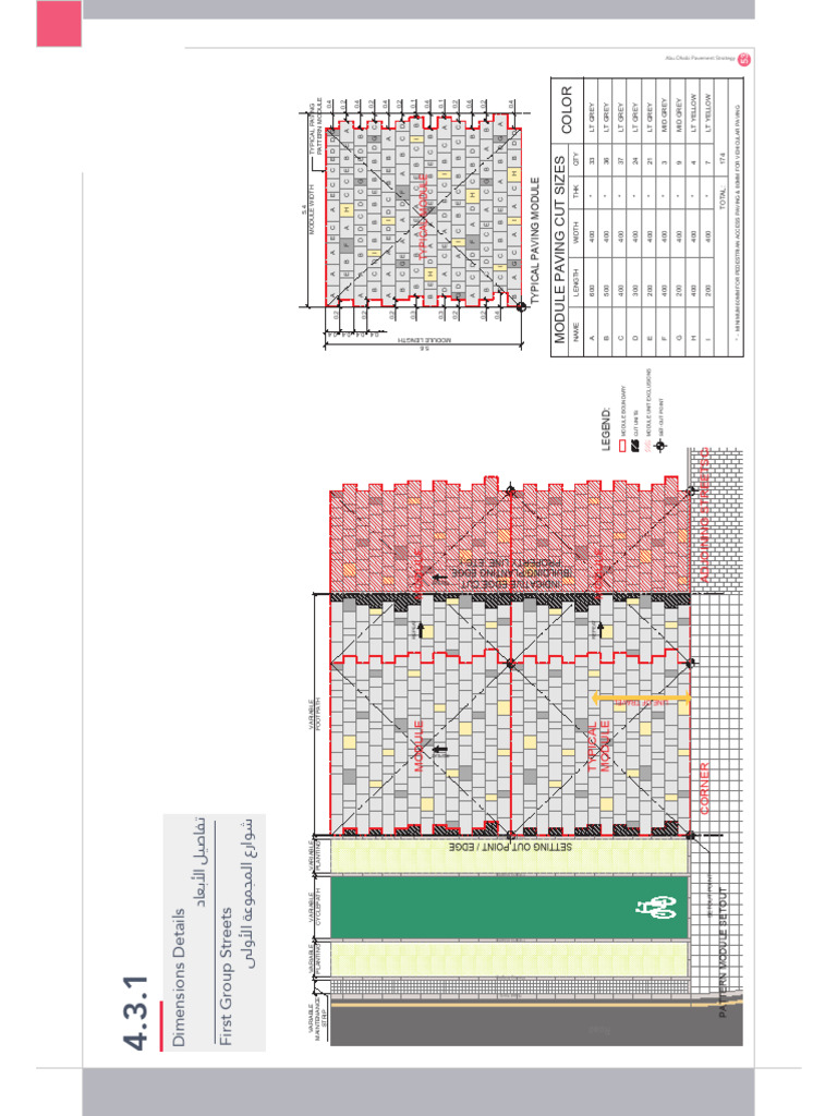Dimensions Details, First Group Streets | PDF | Transport ...