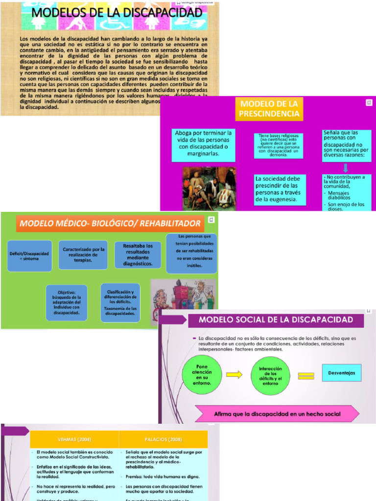 6 Modelos De Discapacidad
