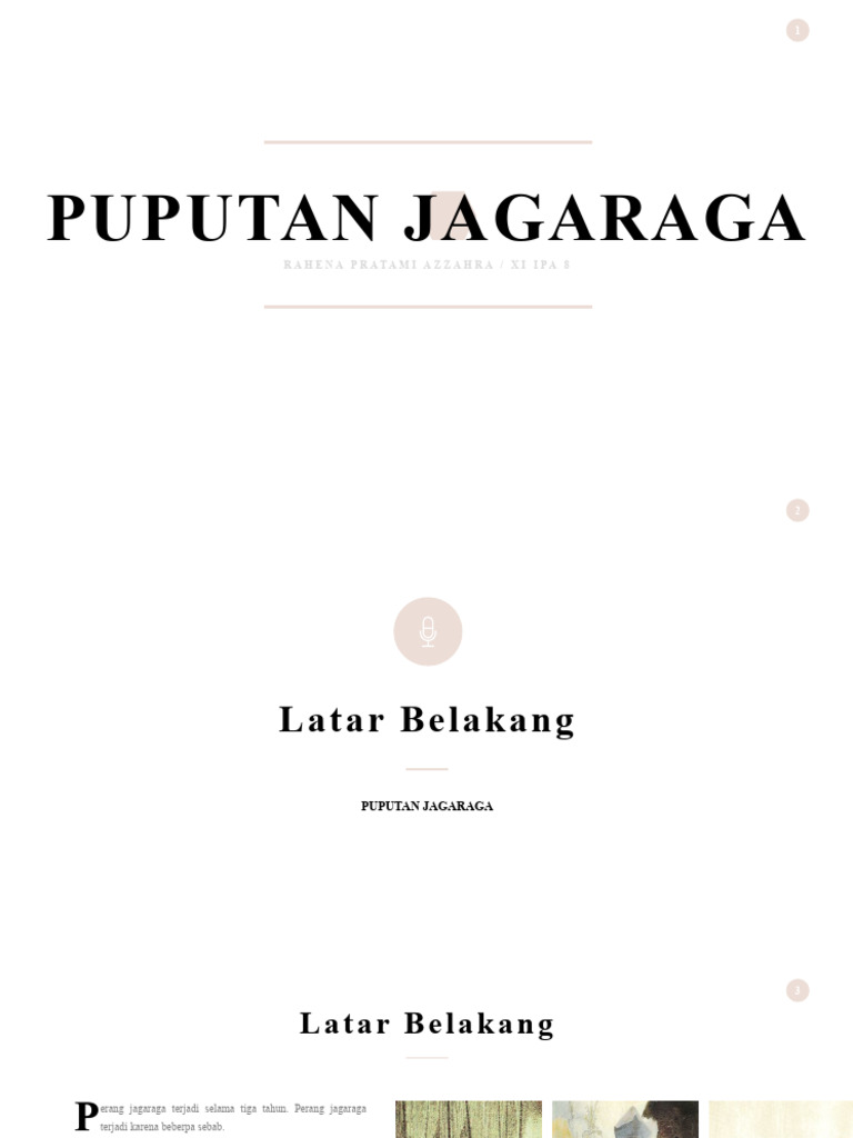 Sejarah Perang Puputan Jagaraga di Bali | PDF