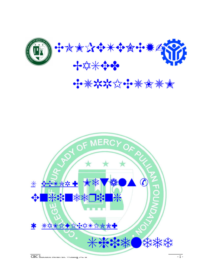 Cbc Smaw Ncii New Word File Edited .Docx | PDF | Welding | Construction Cbc Smaw Ncii New Word File Edited .Docx | PDF | Welding | Construction
