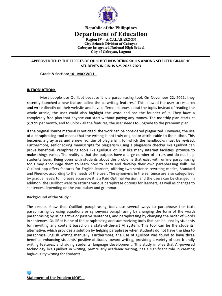 RESEARCH-paper-format_JUNIOR-HIGH-SCHOOL 3 | PDF | Sampling (Statistics ... RESEARCH-paper-format_JUNIOR-HIGH-SCHOOL 3 | PDF | Sampling (Statistics ...