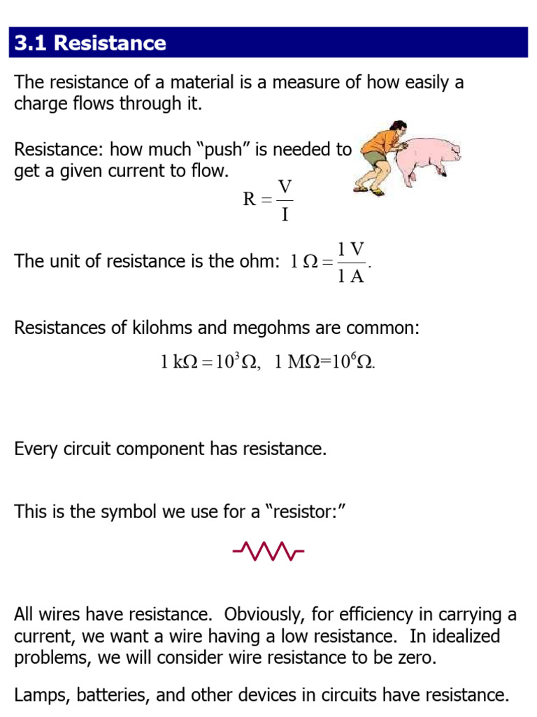 7 Chapter 3 Electrical Resistance Updated | PDF | Electrical Resistance And Conductance | Resistor