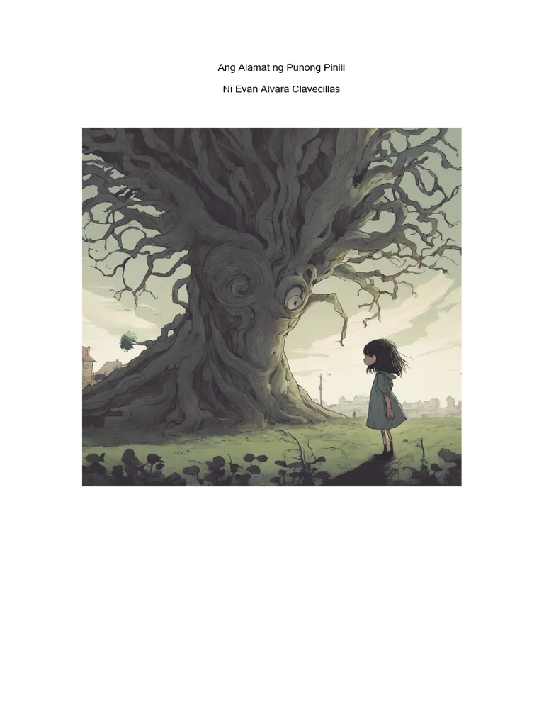 Alamat Ng Punong Pinili and Alamat Ng Anino Ni Lily | PDF