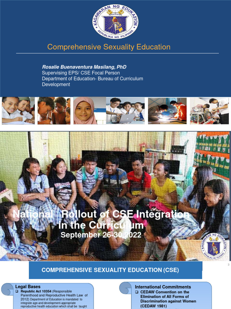 CSE Curriculum Integration Guide | PDF | Sex Education | Behavioural Sciences