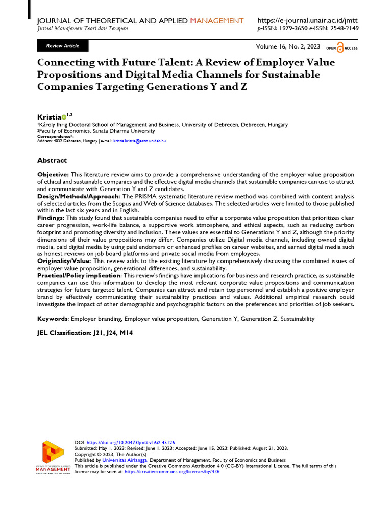 Connecting With Future Talent | PDF | Social Media | Popular Culture & Media Studies