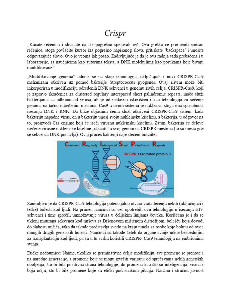 Crispr | PDF