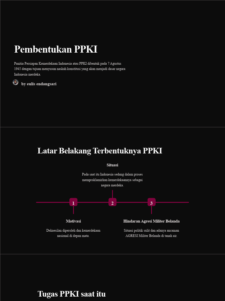 Pembentukan PPKI | PDF
