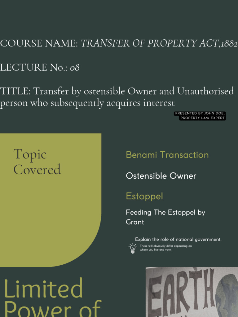 Property Transfers Made Easy | PDF | Covenant (Law) | Assignment (Law)