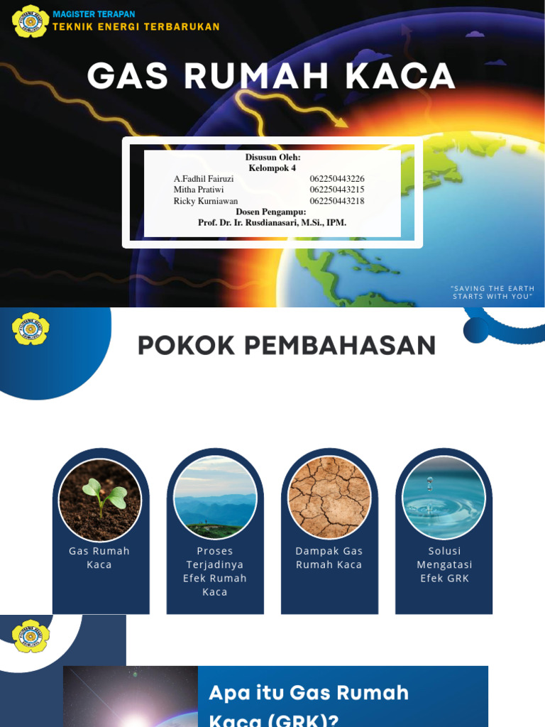 Dampak dan Solusi Gas Rumah Kaca | PDF