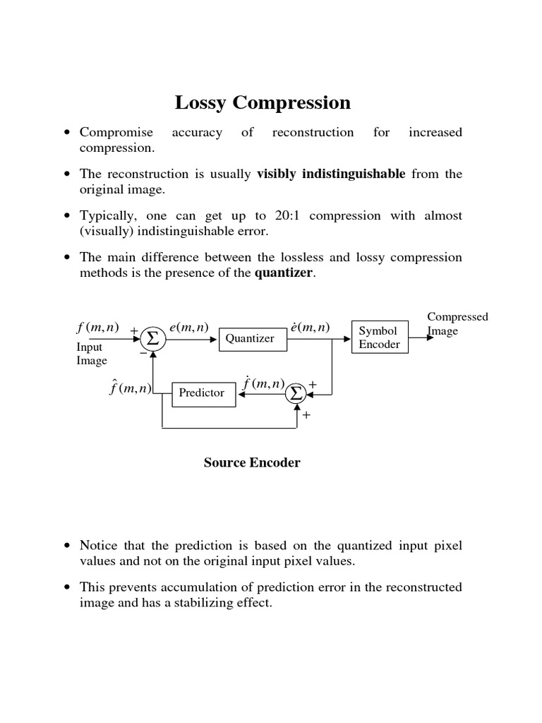 Lecture 19 Pdf Data Compression Signal Processing