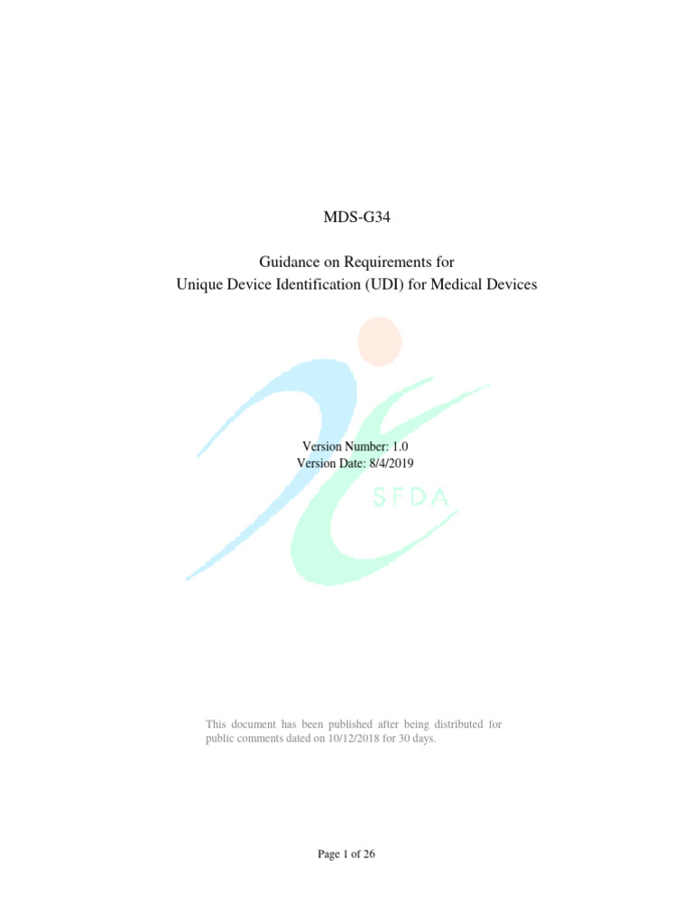 (Mds g34) Guide Udi MD Ar | Download Free PDF | Medical Device | Barcode