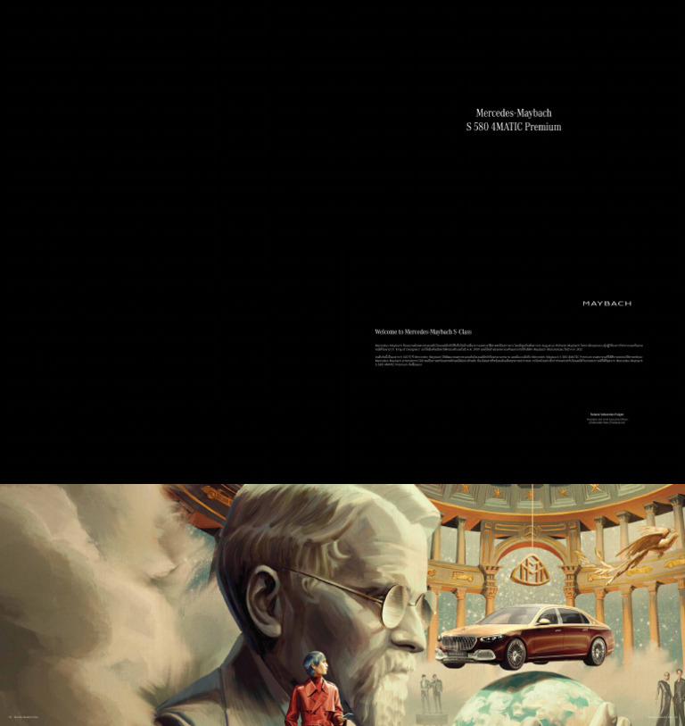 Mercedes Maybach S 580 4MATIC Premium Catalog | PDF