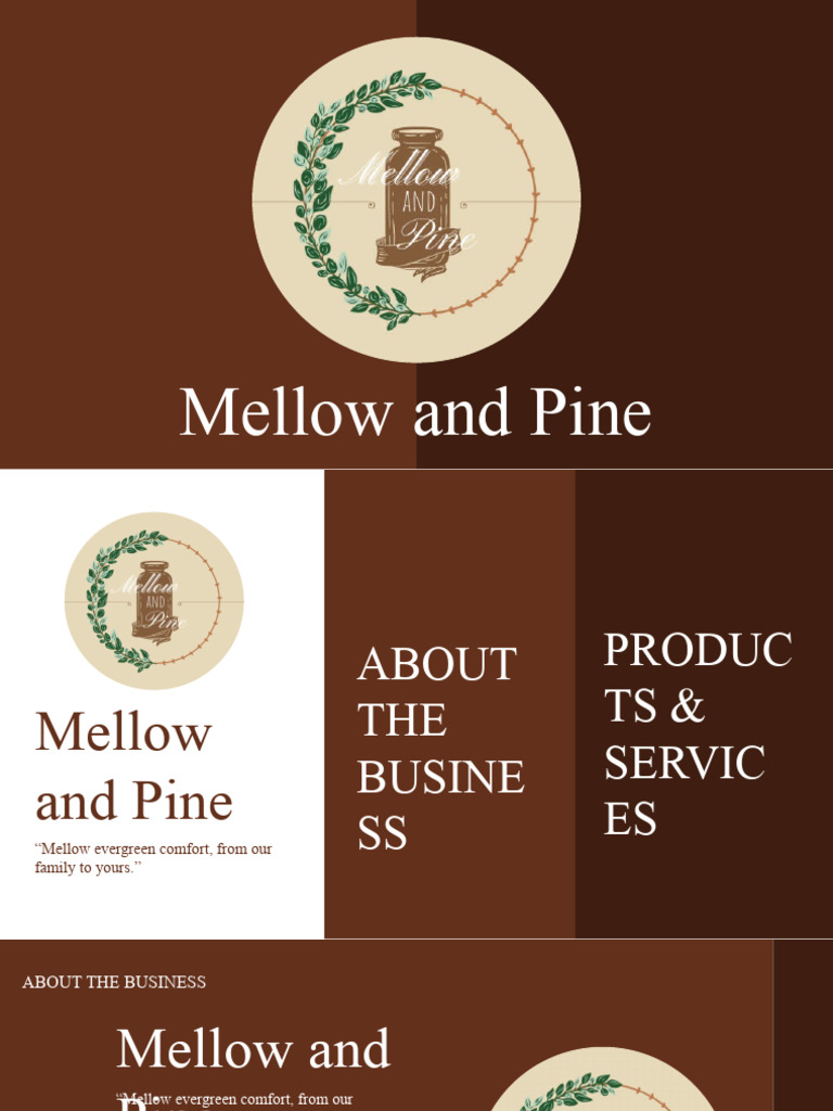 Mellow and Pine: Local Essential Oils | PDF | Wellness