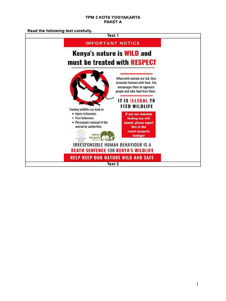 TPM 3 - PAKET A - Bahasa Inggris | PDF | Malware | Computer Virus