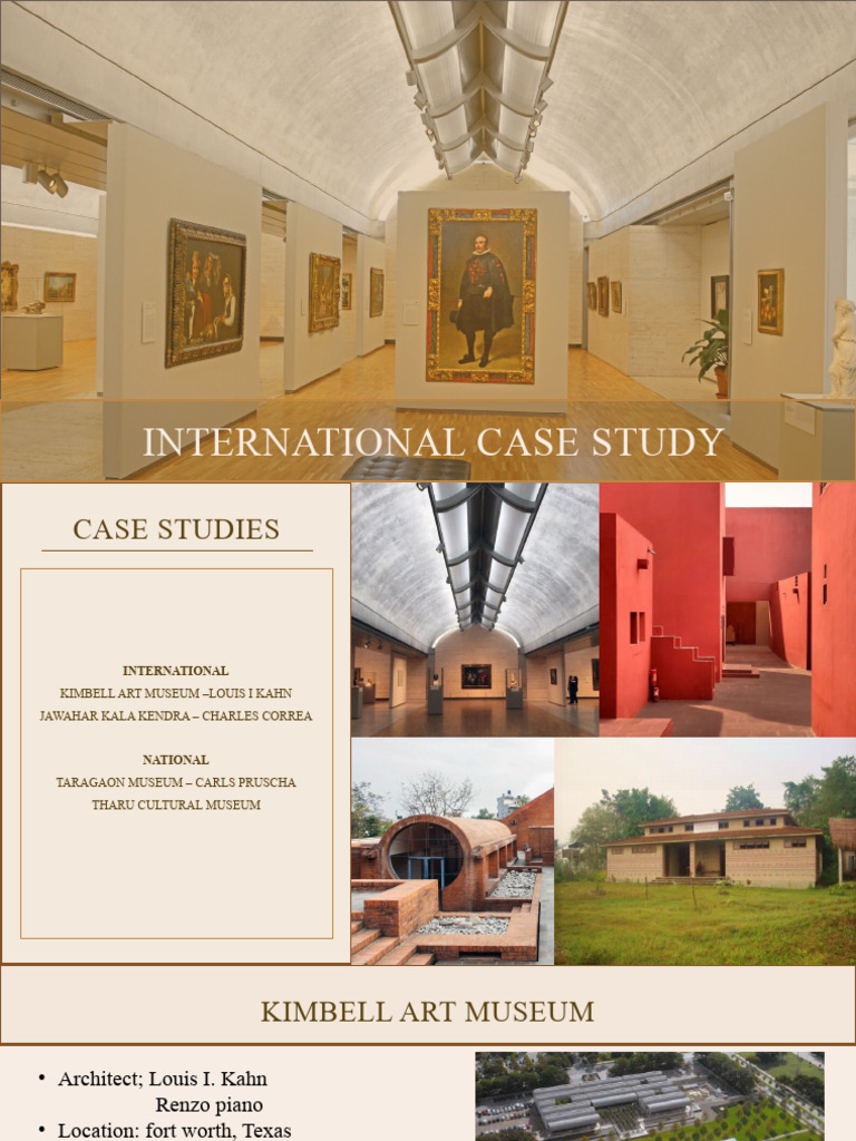 INTERNATIONAL CASE STUDY ON Art and Culture museum | PDF ...