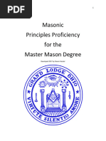 Mark Master Mason Installation Ritual | PDF | Freemasonry