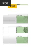 NSCA Poundage Chart | PDF