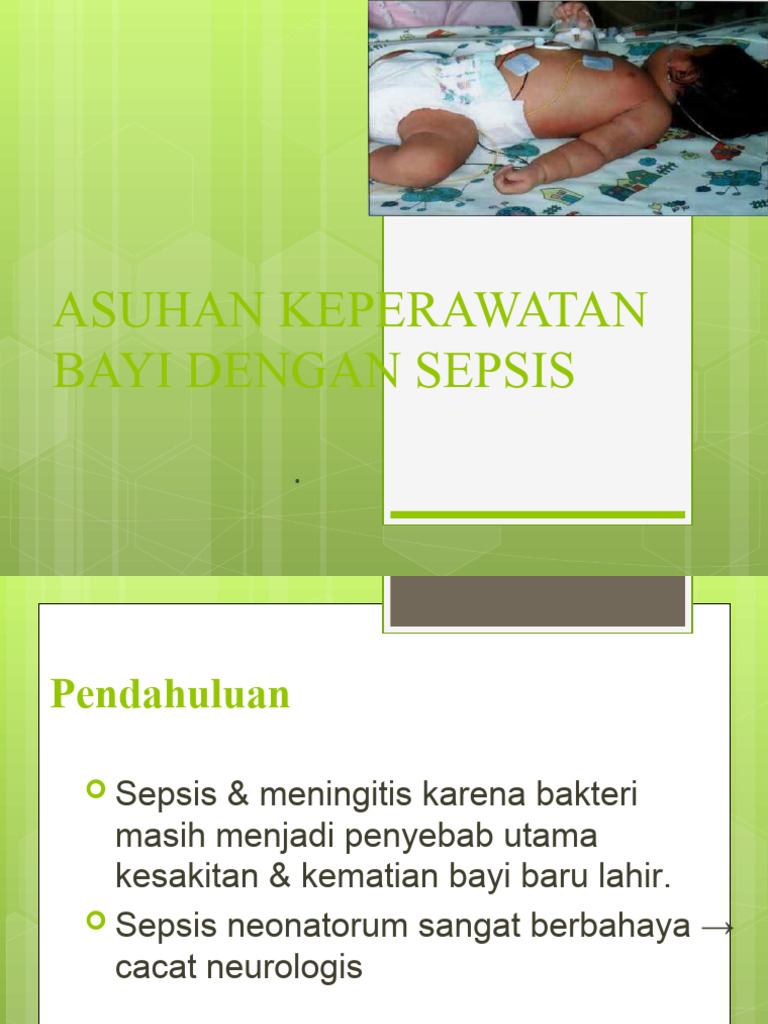 Asuhan Keperawatan Bayi Sepsis Neonatorum | PDF | Pengembangan Diri ...