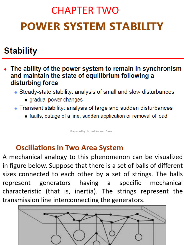 Chp 3 Stability Download Free Pdf Electric Power Transmission