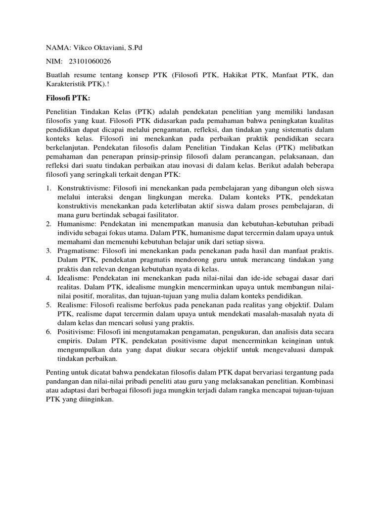 Eksplorasi Konsep T.1 Vikco Oktaviani, S.PD | PDF