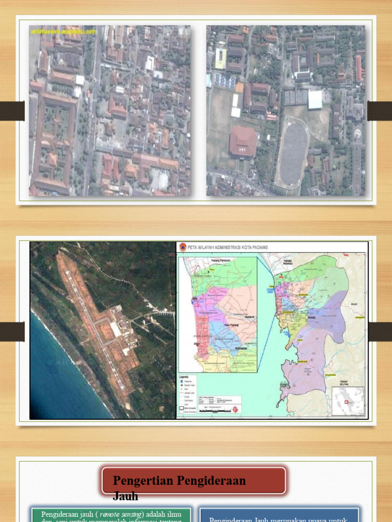 KD 3.3 PEMANFAATAN PETA PENGINDERAAN JAUH DAN SIG | PDF