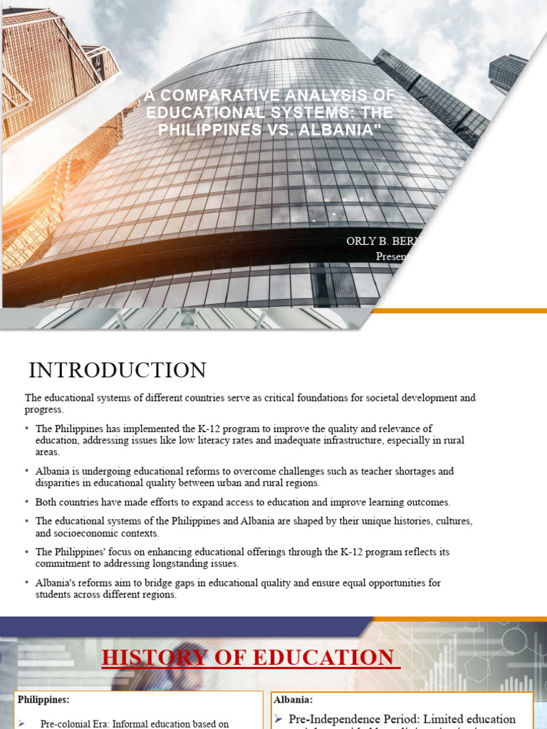 A Comparative Analysis of Educational Systems | PDF | Curriculum | Literacy