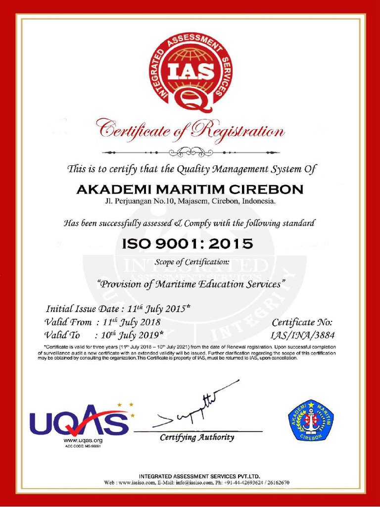 Ias Iso 45001 | PDF