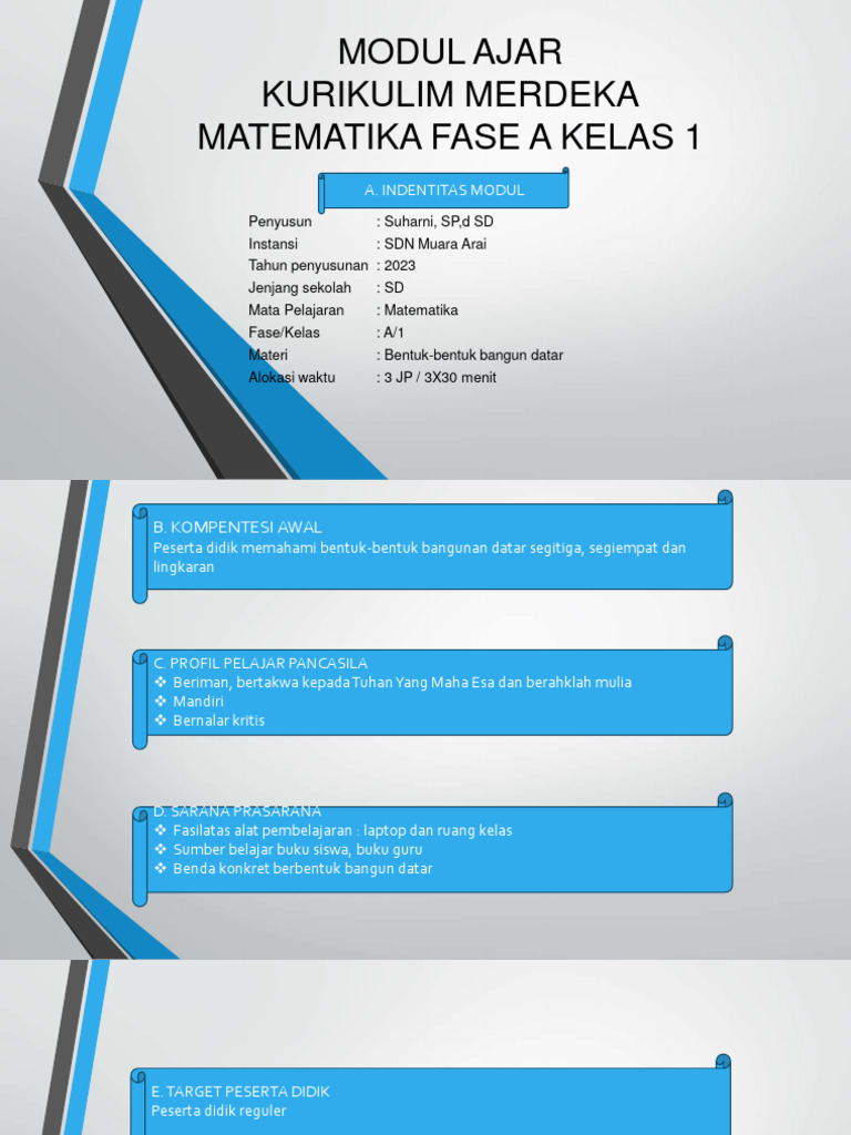 PPT MODUL AJAR | PDF