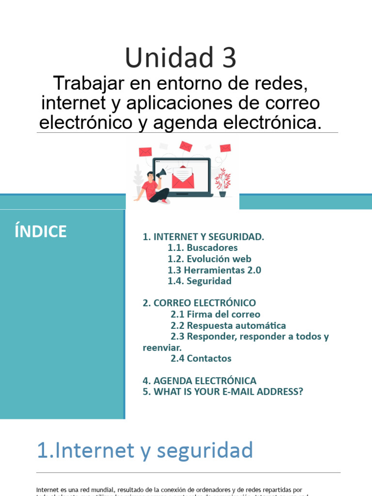 Internet y Correo Electrónico: Guía Práctica | PDF | Gmail | Servicios ...